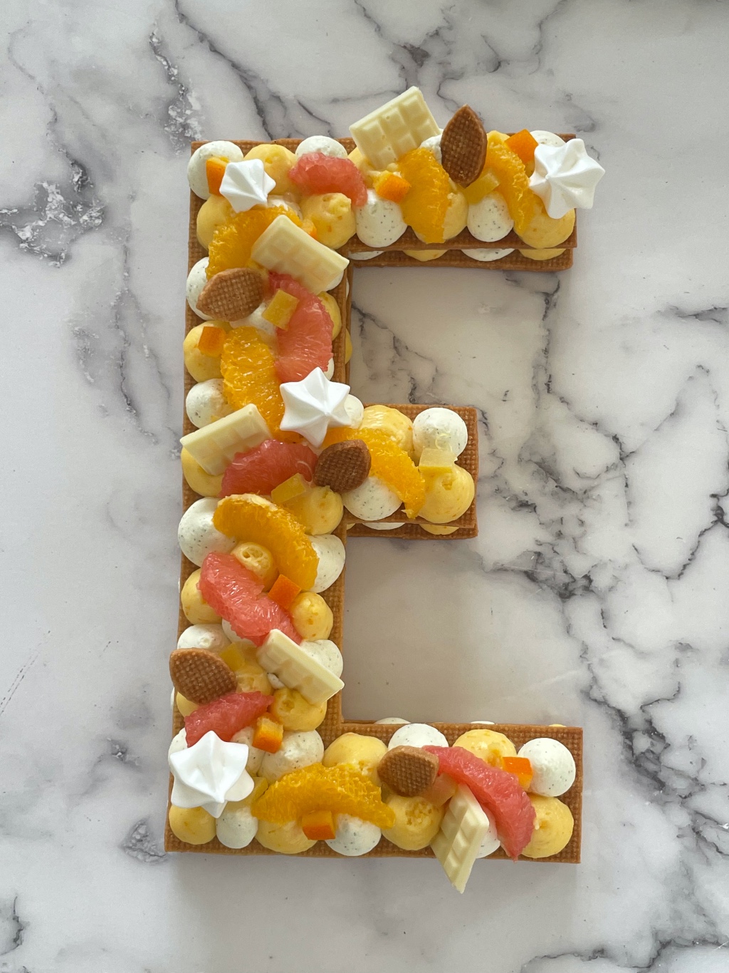 Number cake ou Letter cake - M&E Pâtisseries